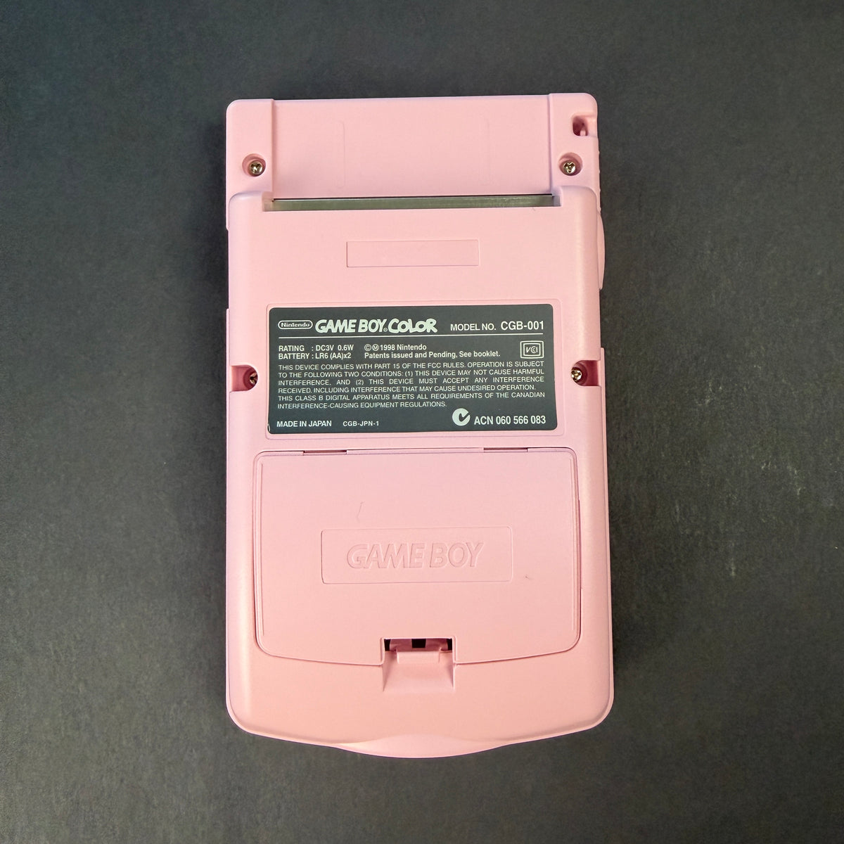 Modded Game Boy Color w/ IPS Display (Pink) – Retro Remastered