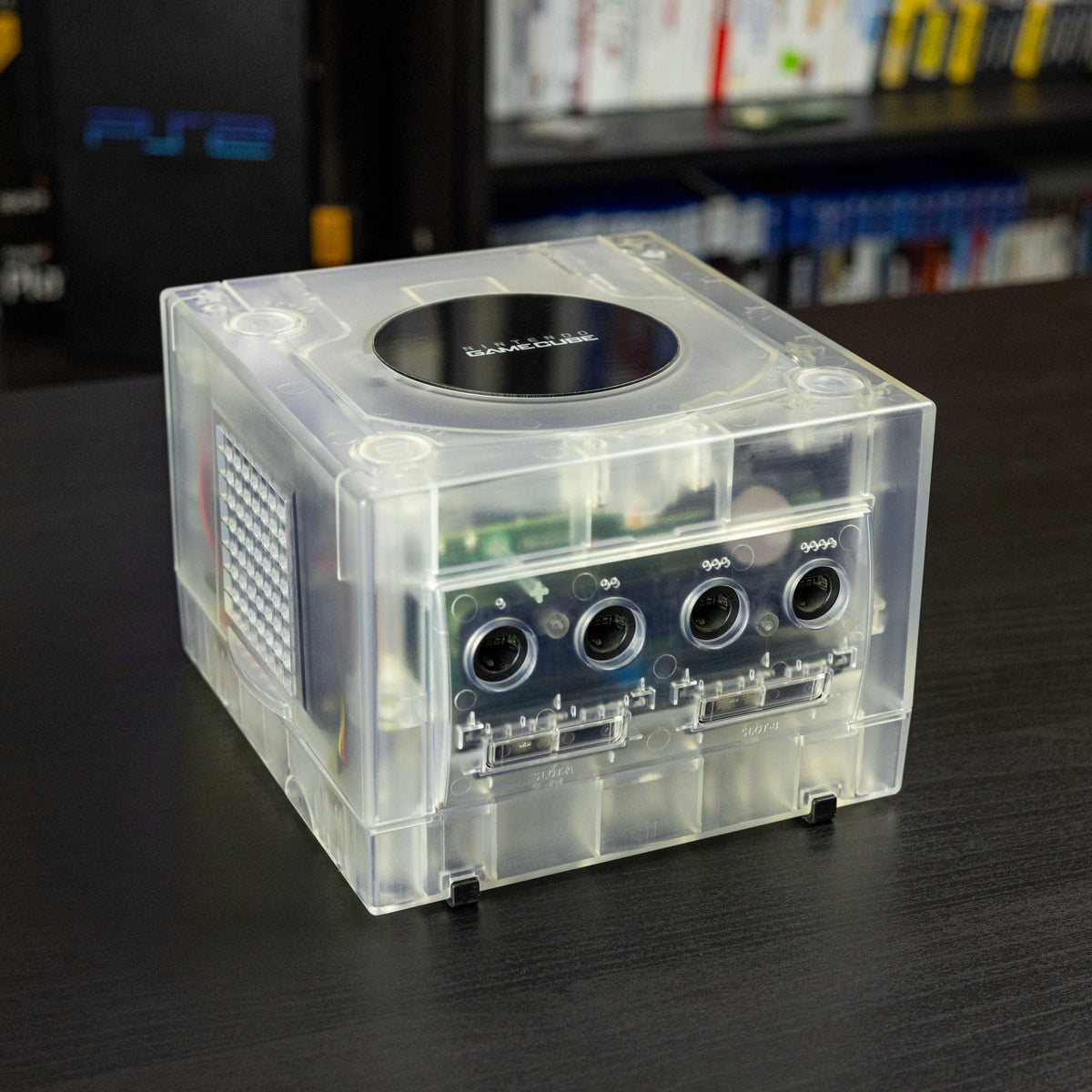 Clear Modded GameCube (New Shell DOL-001) – Retro Remastered