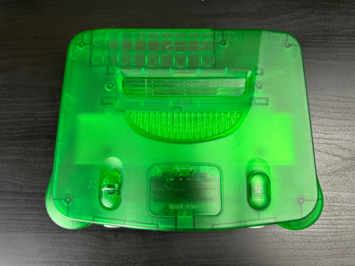 HDMI Modded N64 (Jungle Green) – Retro Remastered